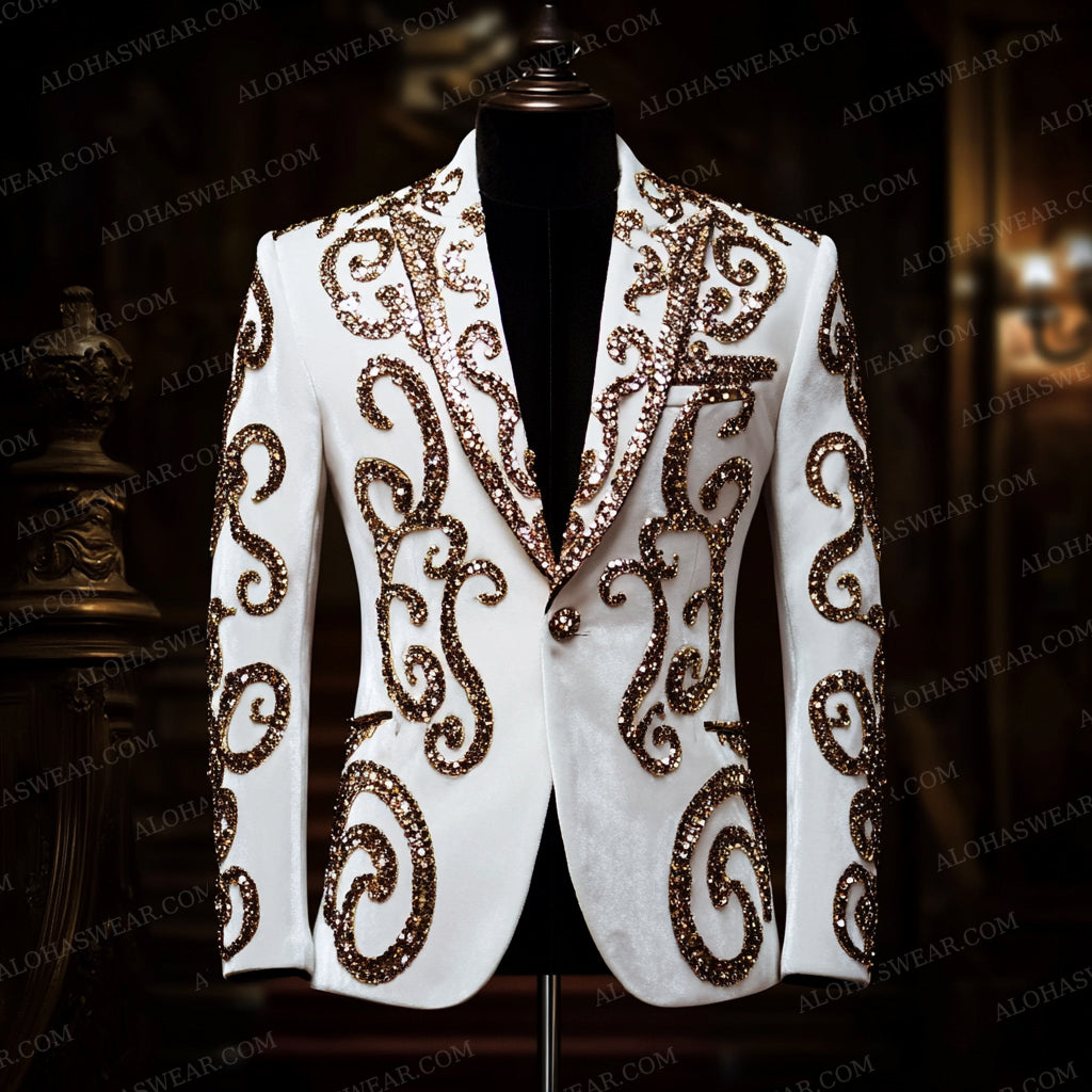 Luxury Suit Jacket Limited sale Fashion Men's High quality | VARLDENS